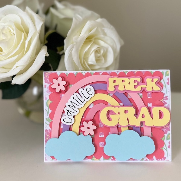 Pre K Graduation Card - Etsy
