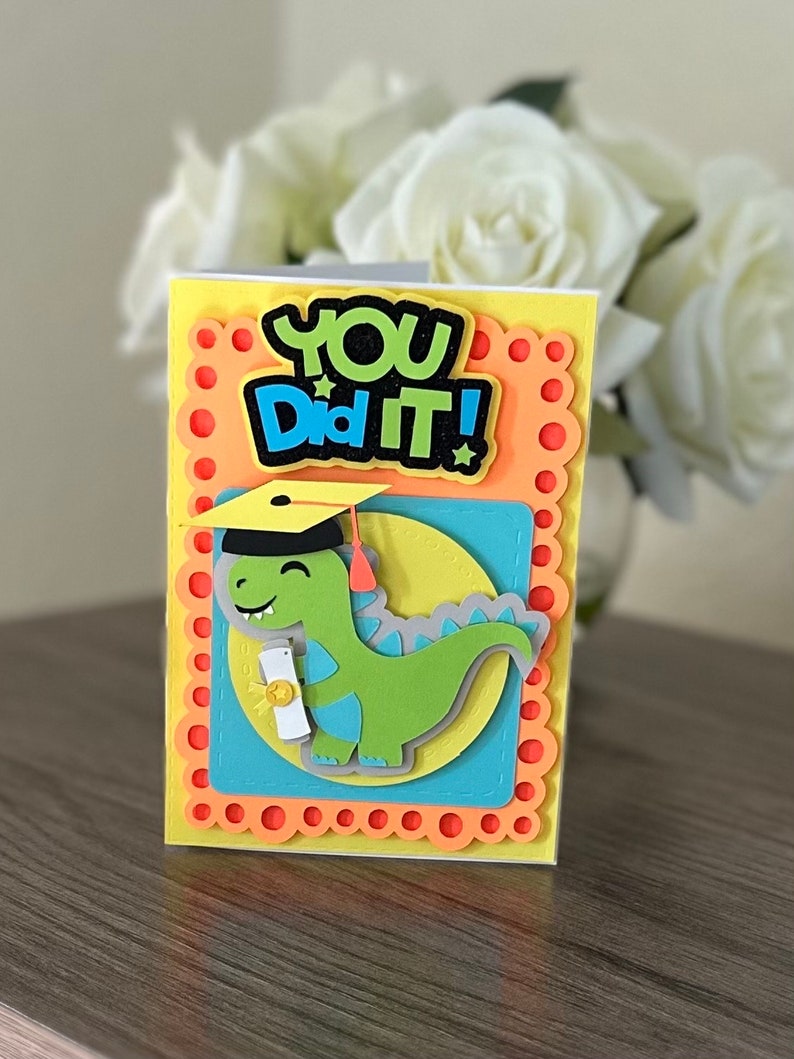 Kindergarten Graduation Card for Grandson Boy Kindergarten Graduate ...