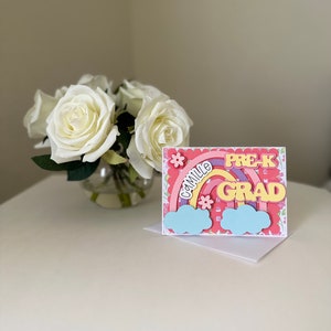 Prek Graduation Card | Girl Graduation Card | Personalized Card for ...