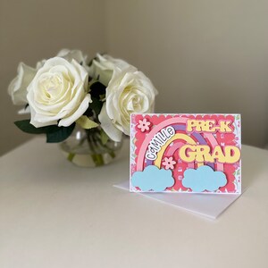 Prek Graduation Card | Girl Graduation Card | Personalized Card for ...