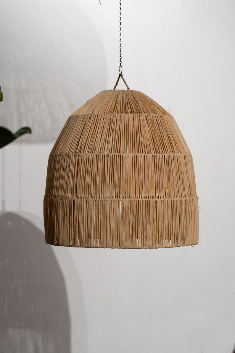 Moroco Jute Hand Woven Lamp Shade M - Etsy
