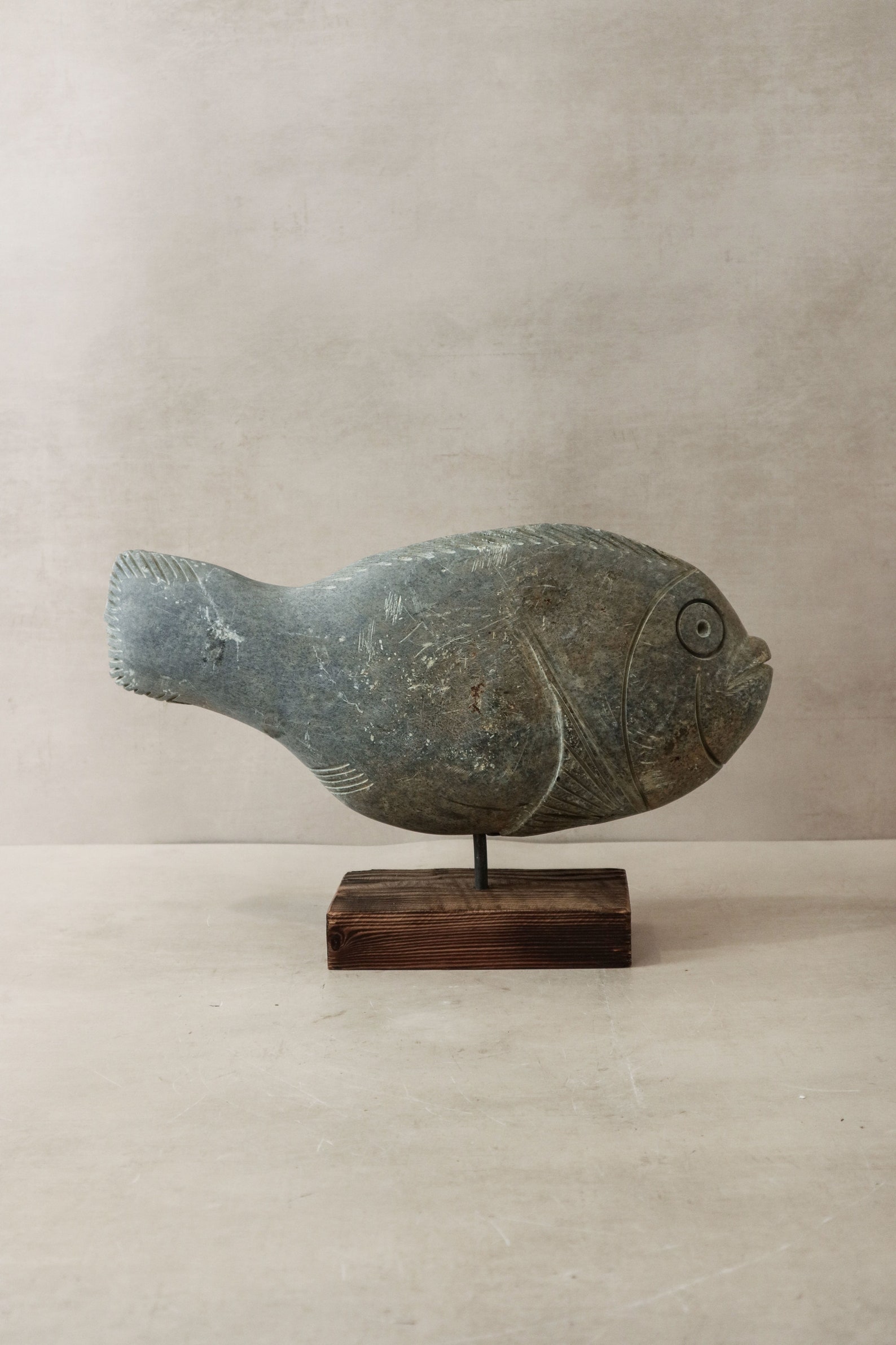 Stone Fish Sculpture Zimbabwe 35.2 - Etsy