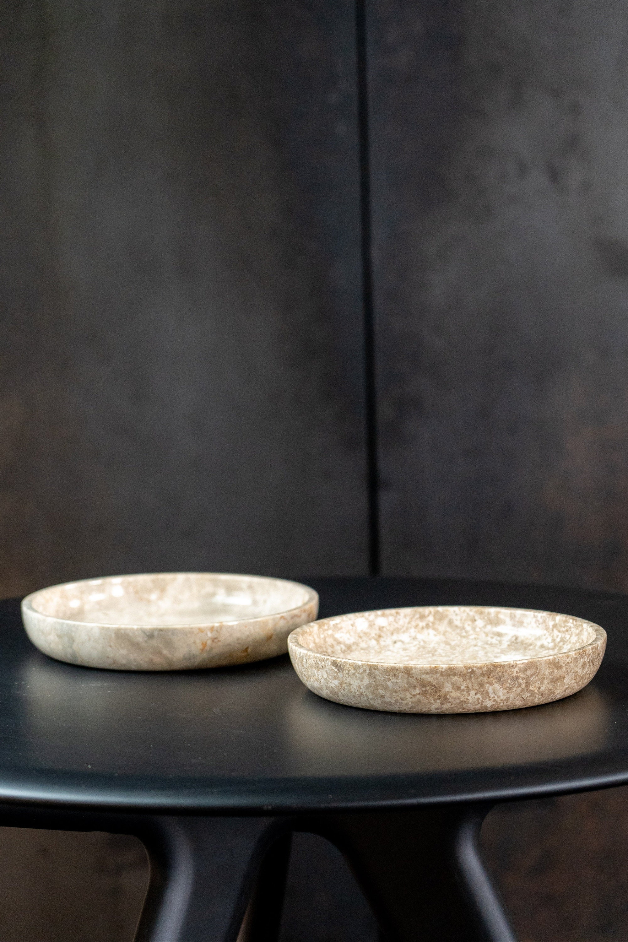 Handmade Marble Low Bowl - Etsy