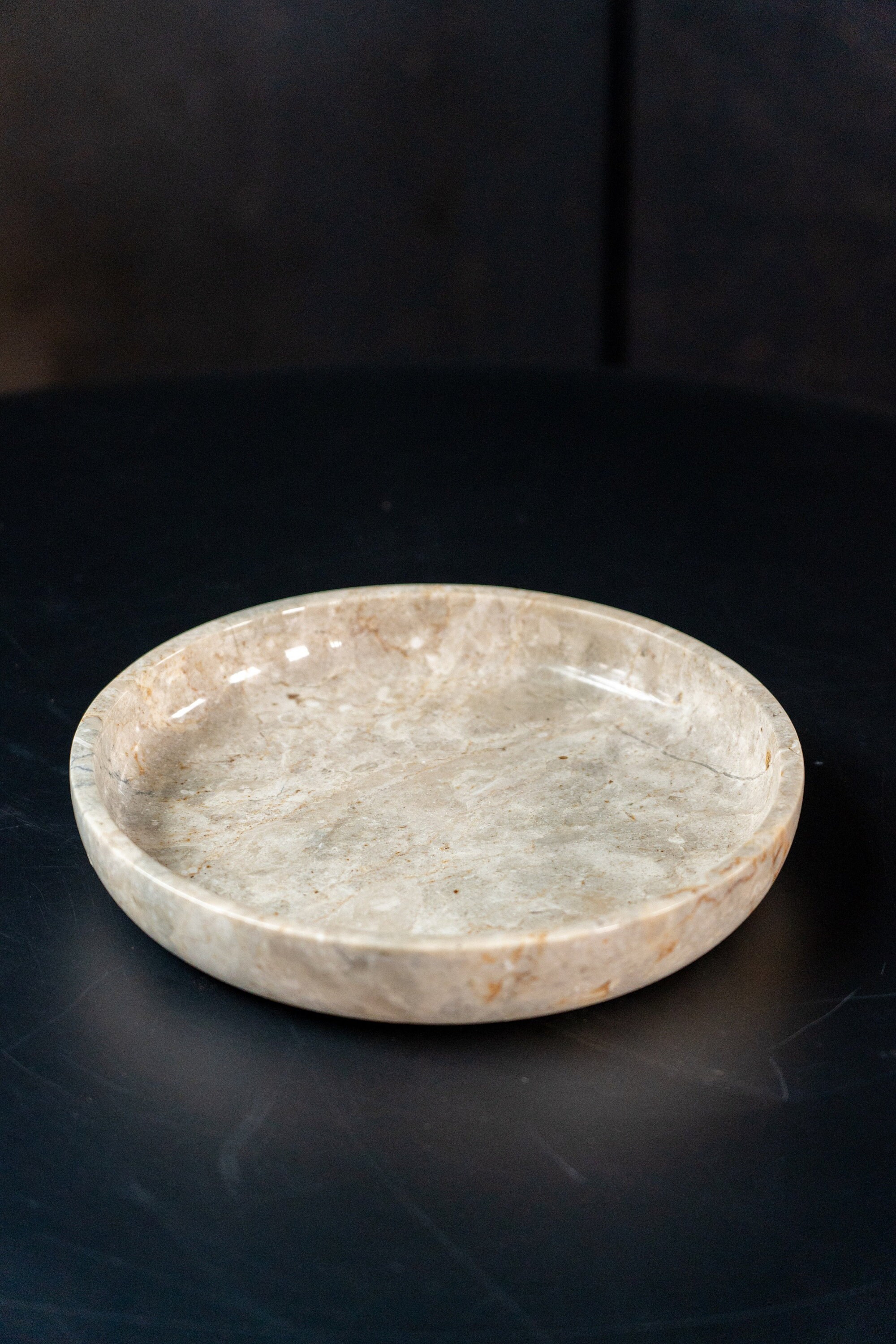 Handmade Marble Low Bowl - Etsy