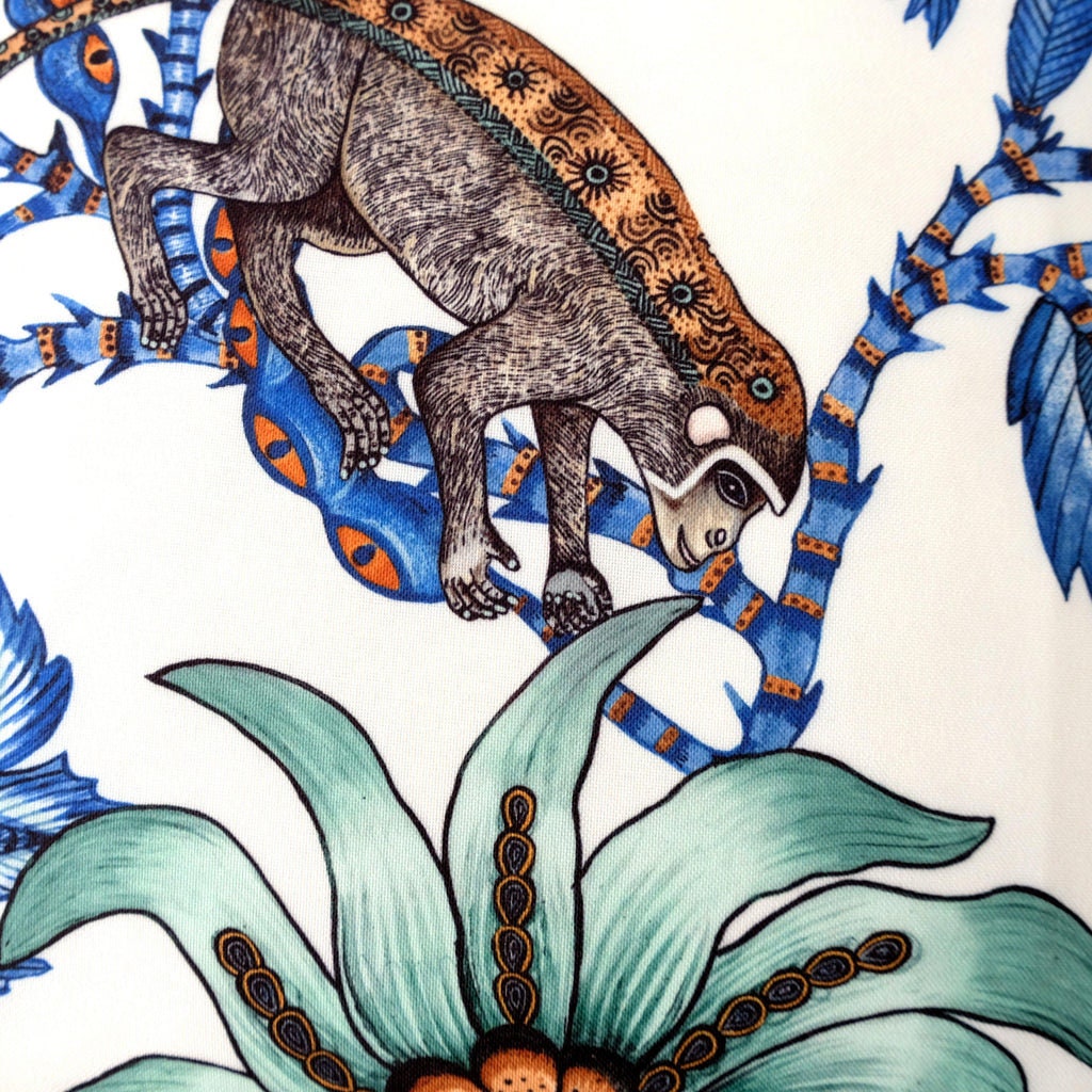 Ardmore Monkey Bean Tanzanite Outdoor Cushion Cover - Etsy