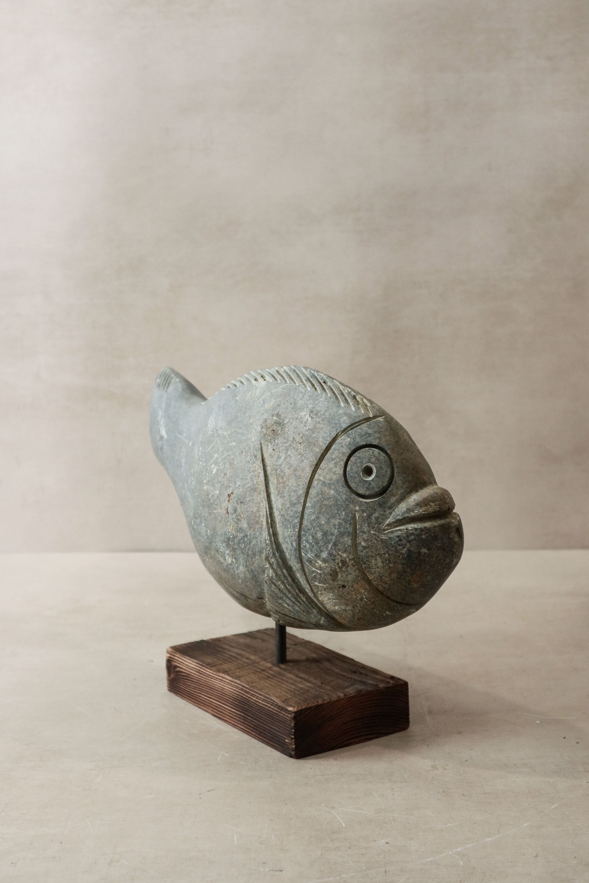 Stone Fish Sculpture Zimbabwe 35.2 - Etsy