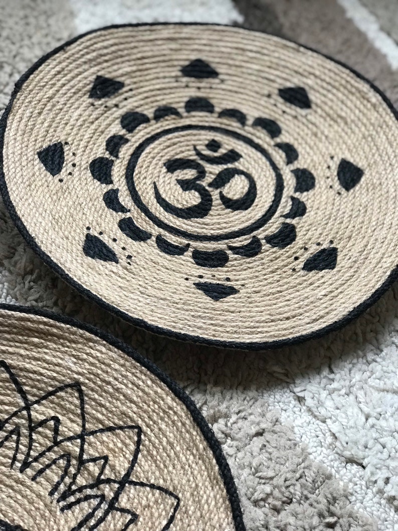 Buddha Wall Basket Set, Woven Wall Hanging, Wabi Sabi Unique Decor ...
