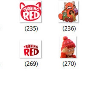 Turning Red Svg,turning Red Digital Paper,turning Red,turning Red Png ...