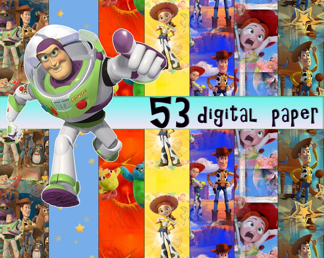 Toy Story Digital Paper,toy Story,transparent Background,toy Story Png ...