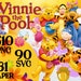 Winnie the Pooh Digital Paper and Clipartwinnie the Pooh - Etsy