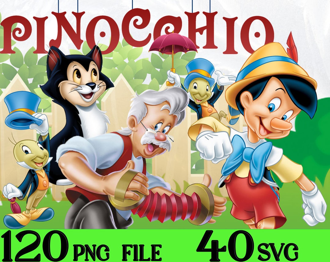 Pinocchio,pinocchio Svg,pinocchio Digital,transparent Background ...