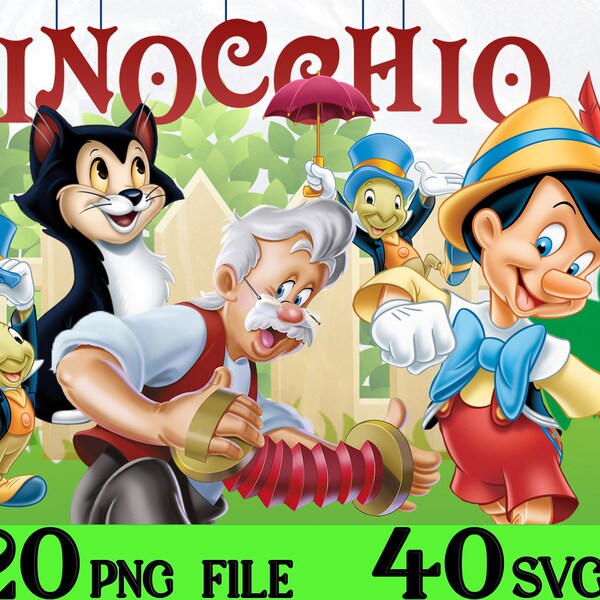 Red Pinocchio - Etsy