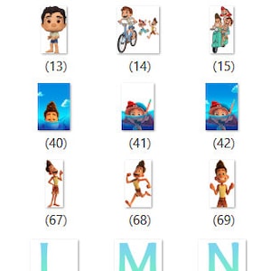 Seamless,luca Digital Paper and Clipart,luca Png,luca Paper,luca ...