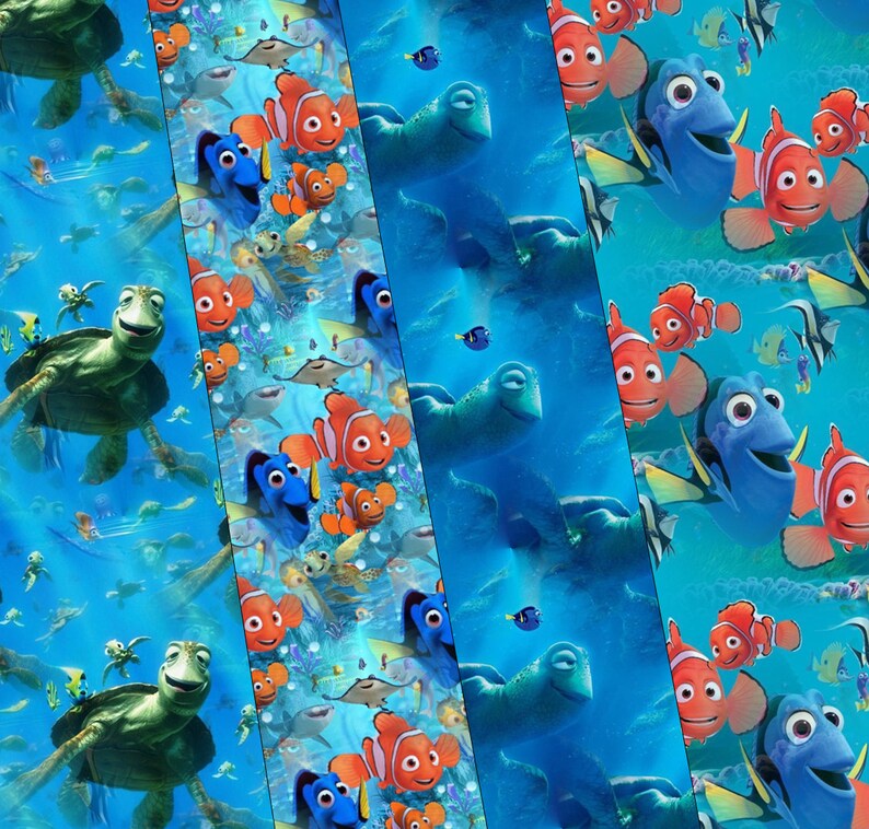 Finding Nemo Digital Paper and Clipartdory Pngfinding Nemo - Etsy