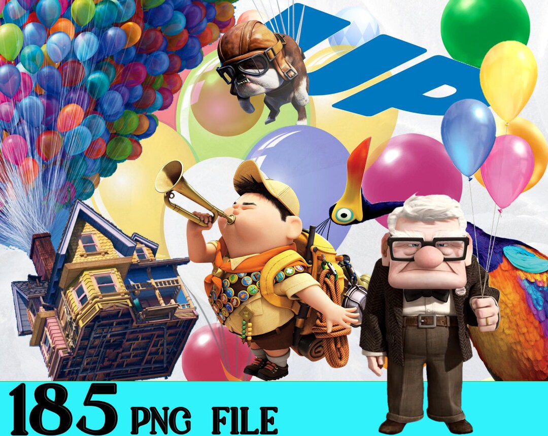 Up Clipart,up,up Digital,up Png,transparent Background,up Birthday,up ...