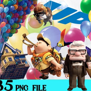 Up Clipart,up,up Digital,up Png,transparent Background,up Birthday,up ...