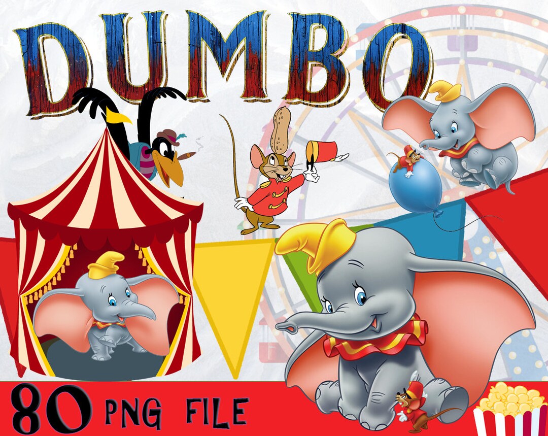 Dumbo Png Files,dumbo Clipart,transparent Background,dumbo Download ...