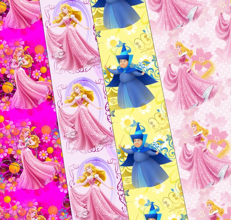 Sleeping Beauty Digital Papersleeping Beauty - Etsy