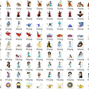 Seamlessaladdin Digital Paper and Clipart,12x12,aladdin Paper,aladdin ...