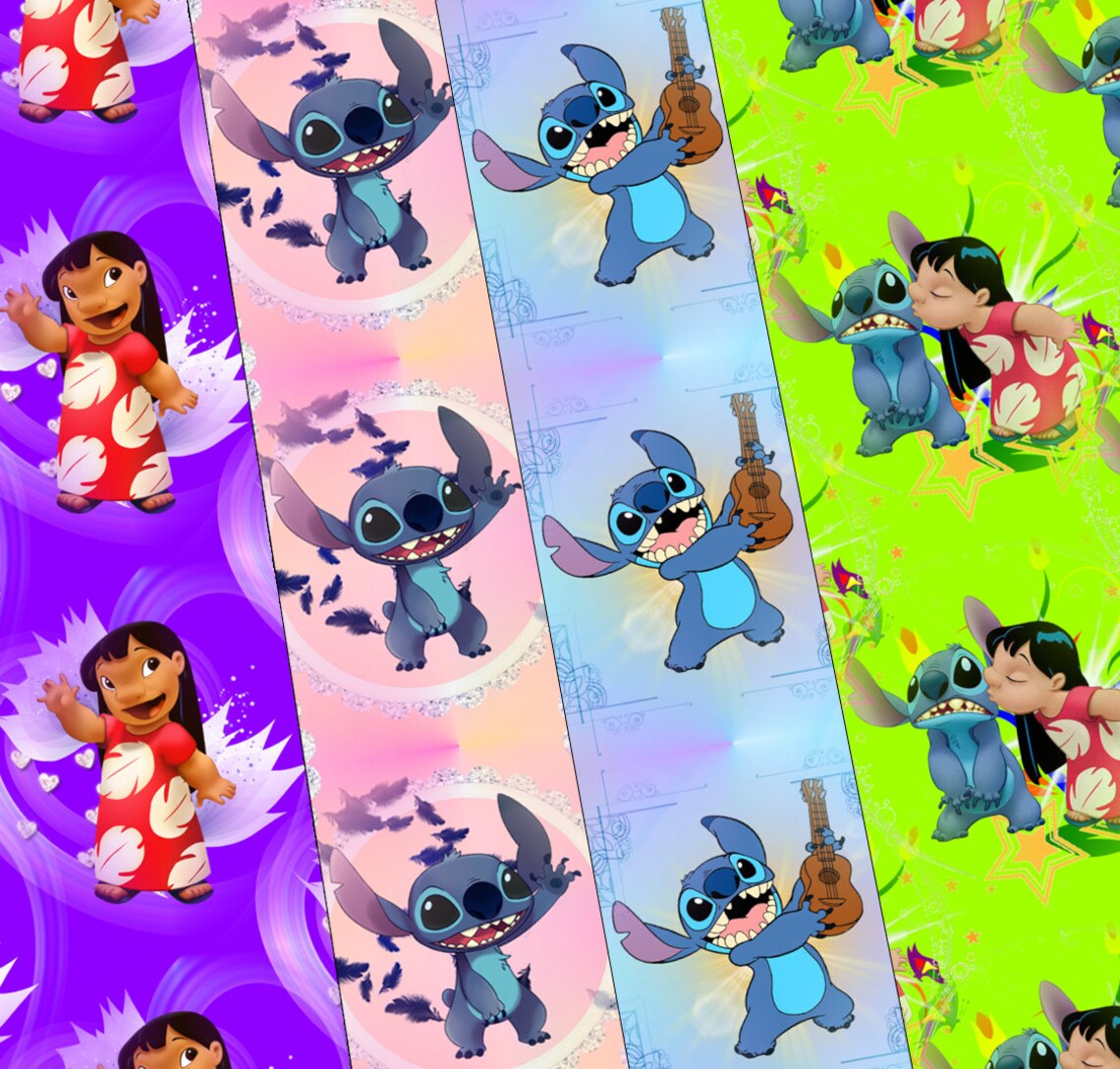 Lilo Stitch Digital Paperlilo Stitch Imageslilo Stitch - Etsy