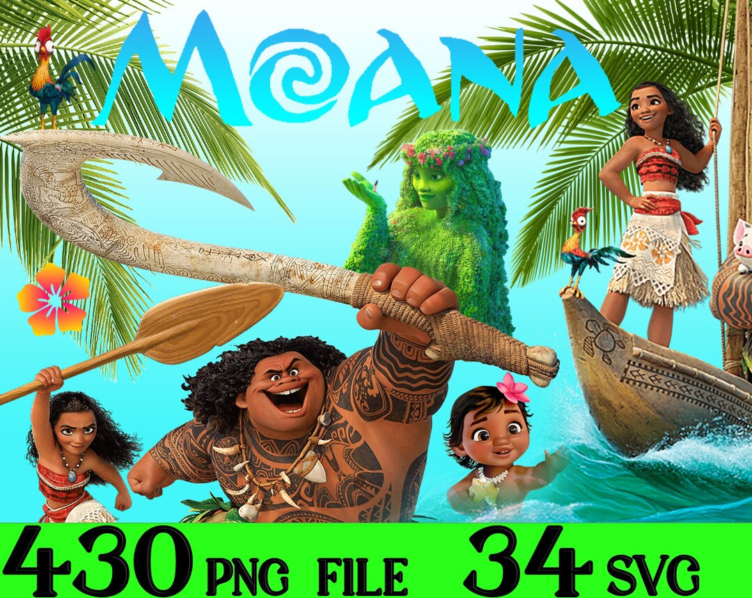 Moana, Moana svg, Moana clipart, Moana png, Moana clipart, Maui, Fondo ...