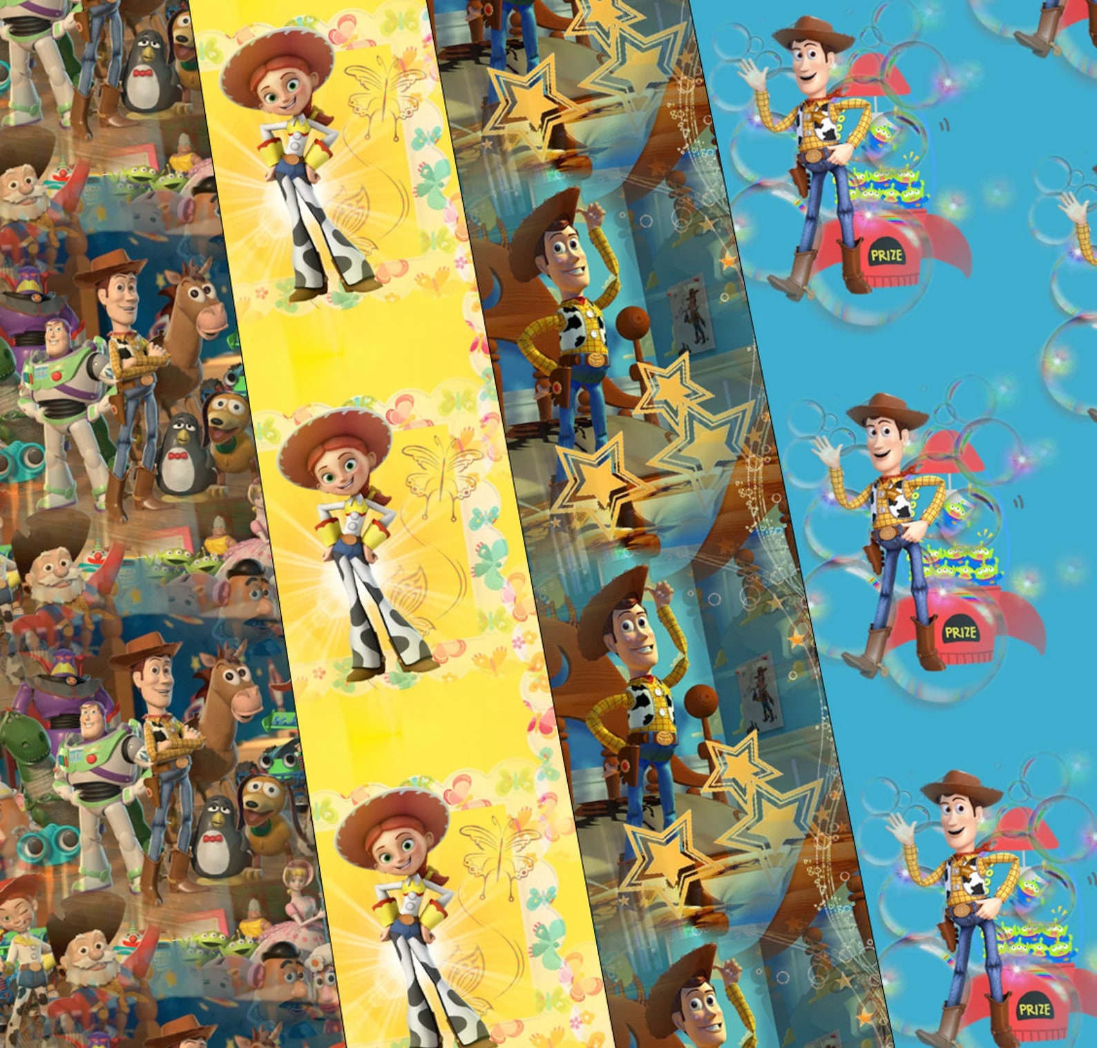 Toy Story Digital Papertoy Storytransparent Backgroundtoy - Etsy