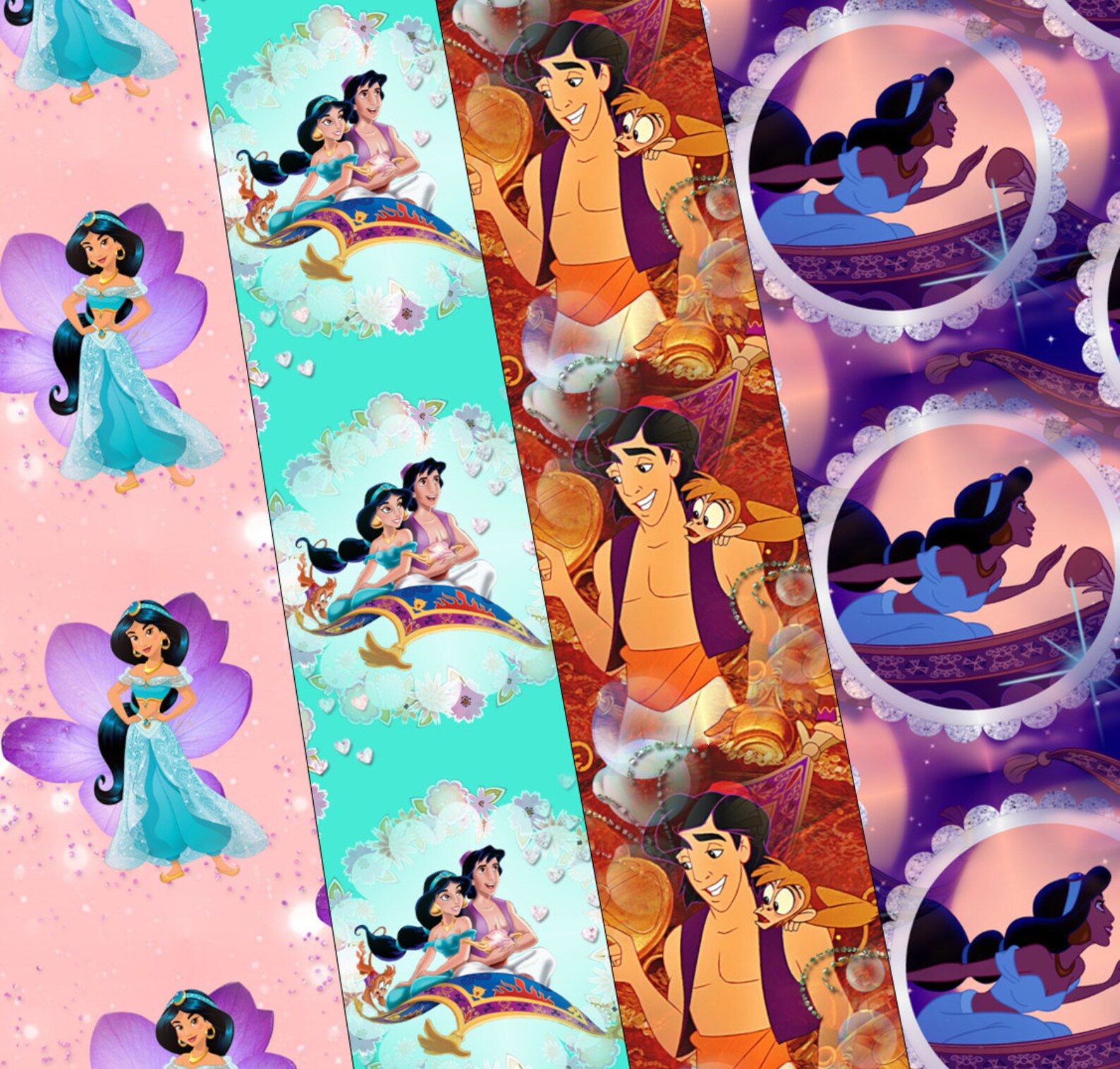 Aladdin Digital Paper and Clipartaladdinaladdin - Etsy