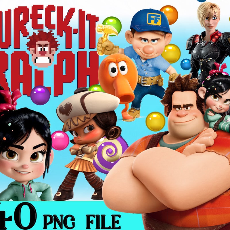 Wreck It Ralph - Etsy