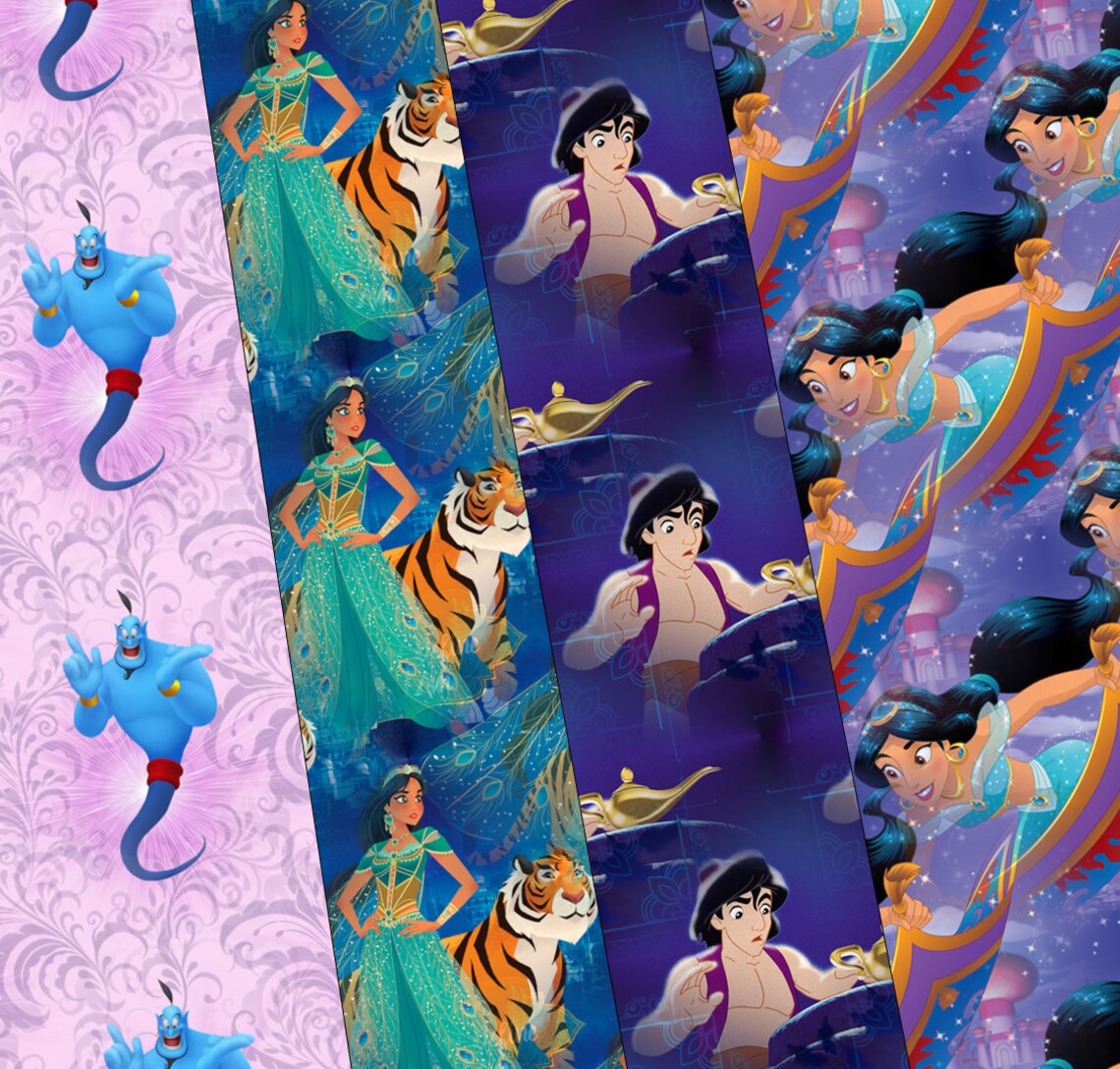 Aladdin Digital Paper and Clipartaladdinaladdin - Etsy