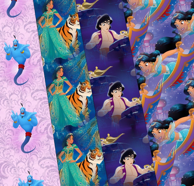Aladdin Digital Paper and Clipartaladdinaladdin - Etsy