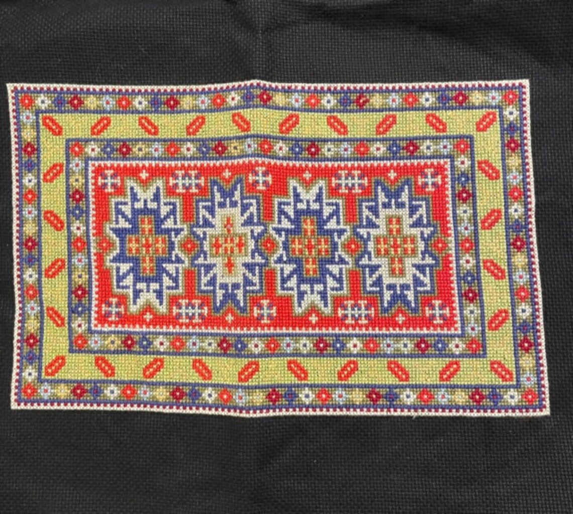 Cross-stitch Cool Design Finished Cross-stitch - Etsy