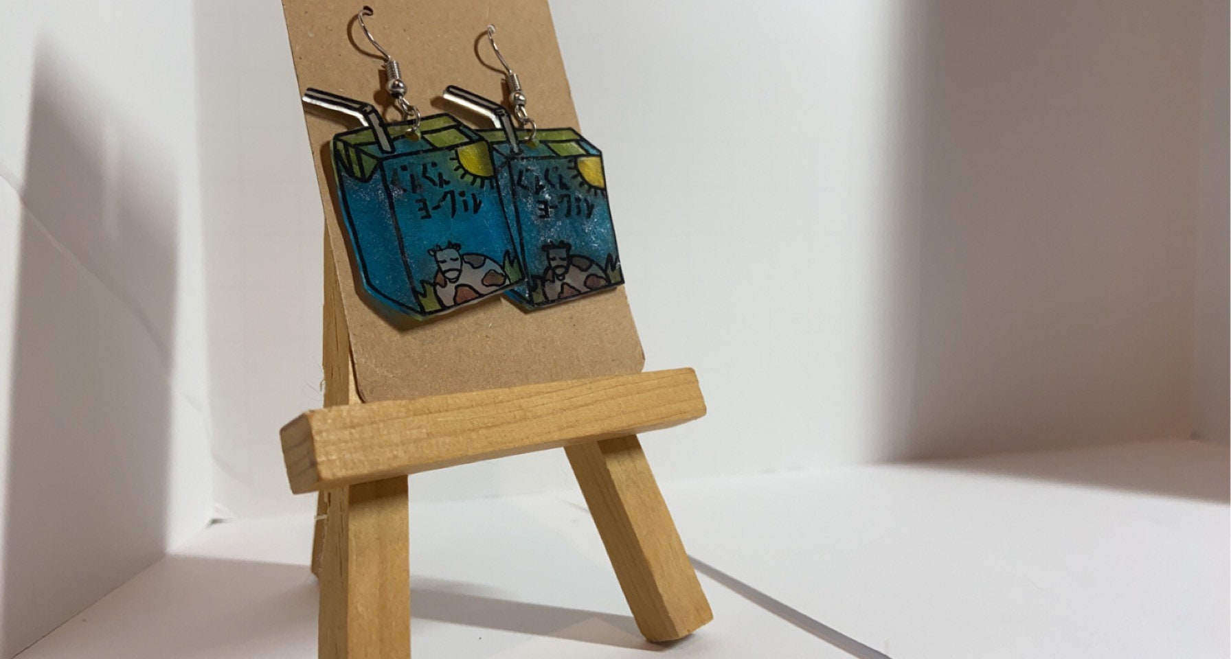 Kageyama Milk Box Dangle Earrings - Etsy