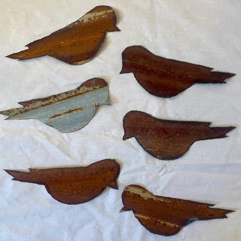 Tin Bird - Etsy
