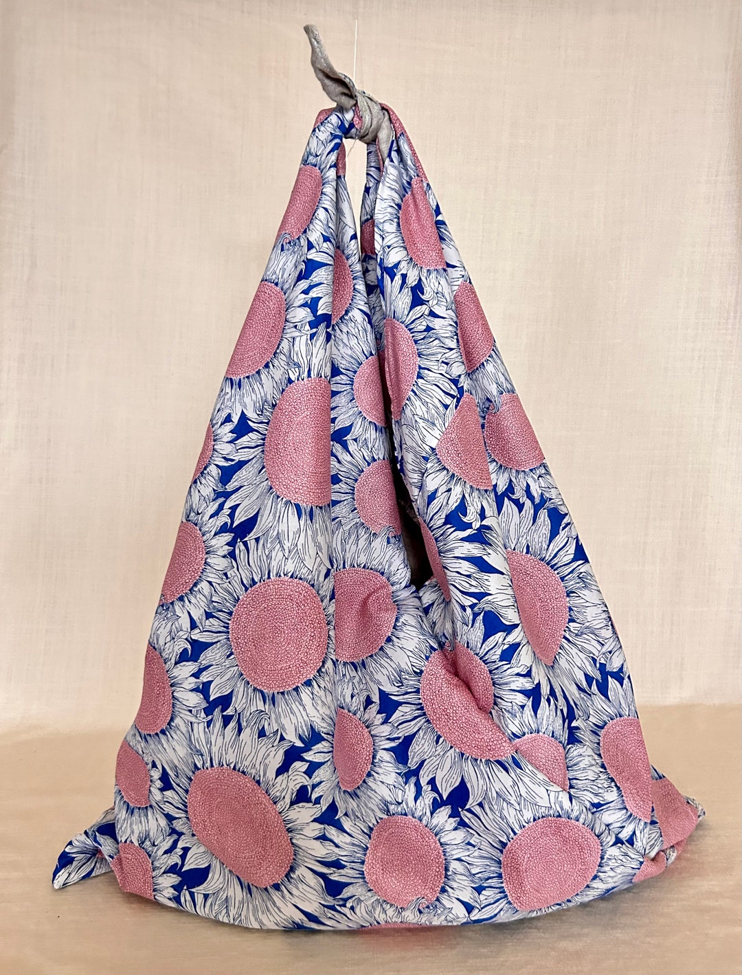 Classic Japanese Shoulder Tote Bag With Liberty Fabric Hello Sunshine ...