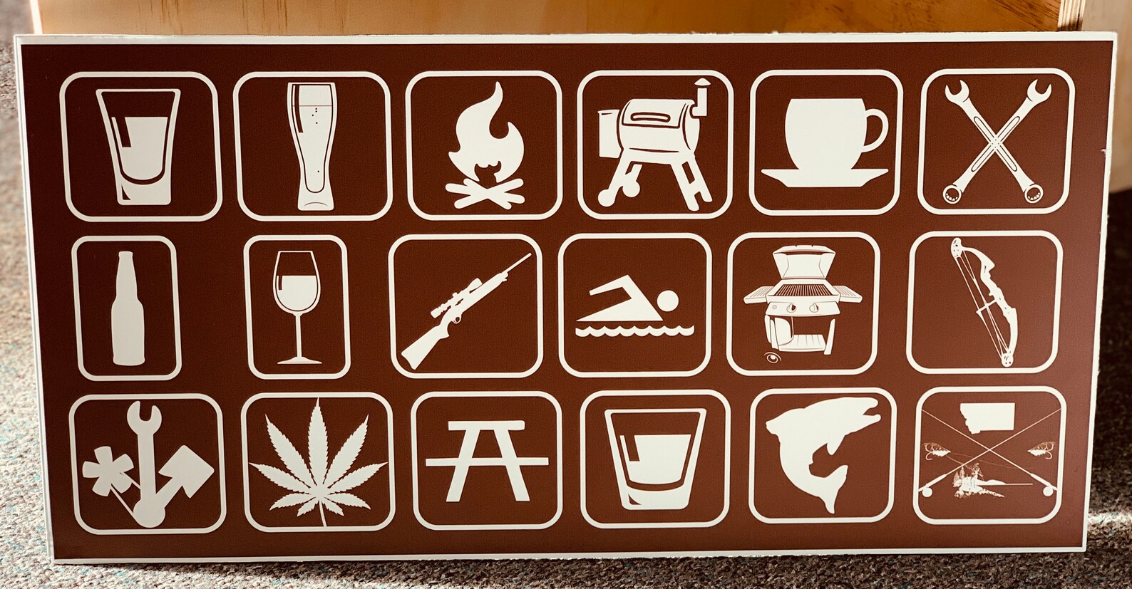 Personalized Replica Forest Service Recreation sign | Etsy