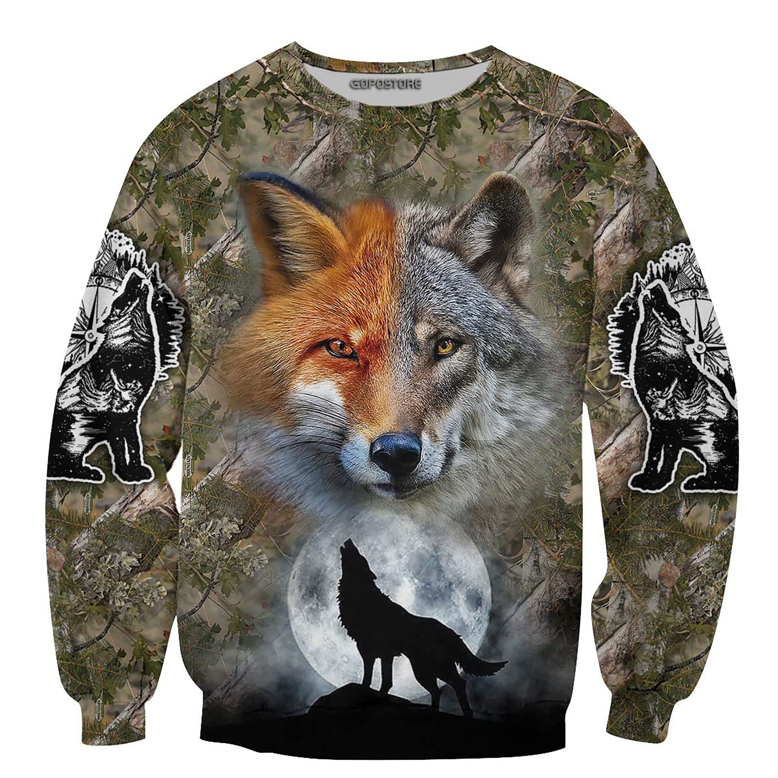 Camo Wolf and The Fox Hunting, Classic sold by GentlVet | SKU 38855235 ...