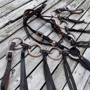 Ring Tack Set Headstall Breast Collar - Etsy