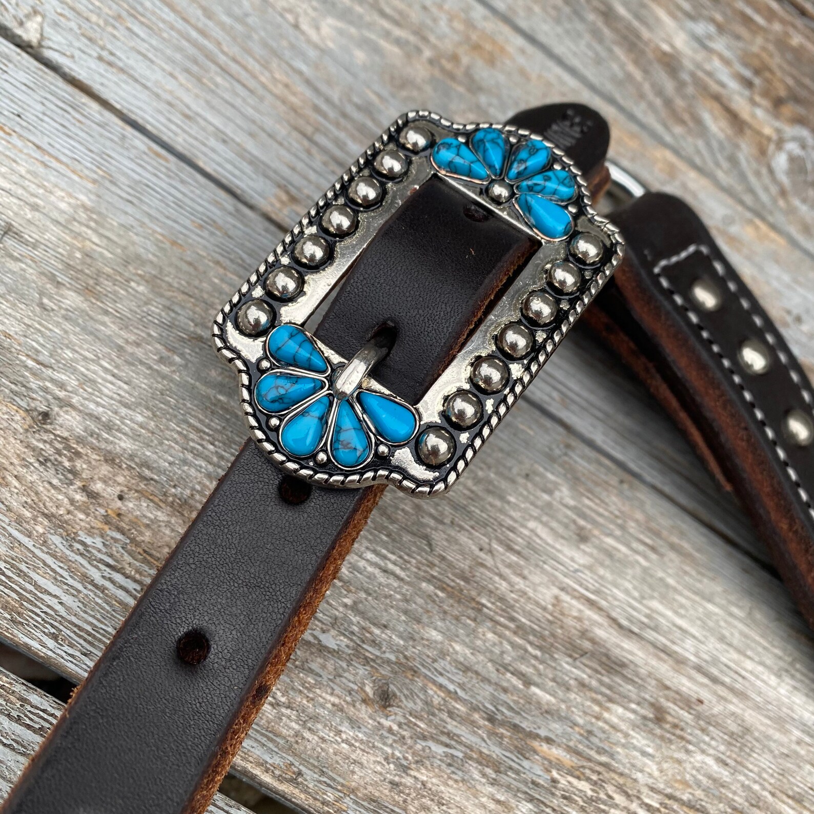 Turquoise Tack Set Single Ear and Breastcollar - Etsy