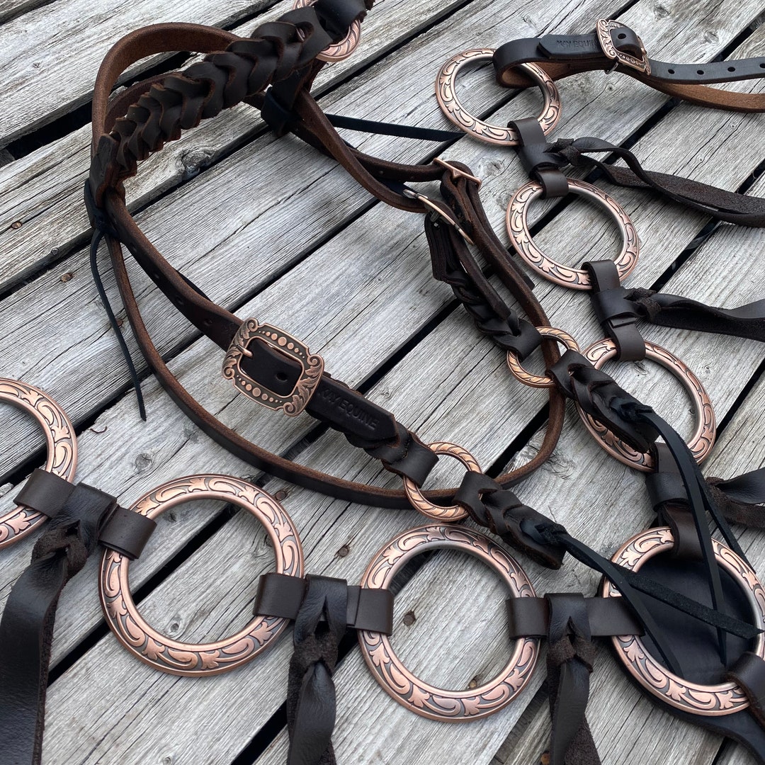 Ring Tack Set Headstall Breast Collar - Etsy
