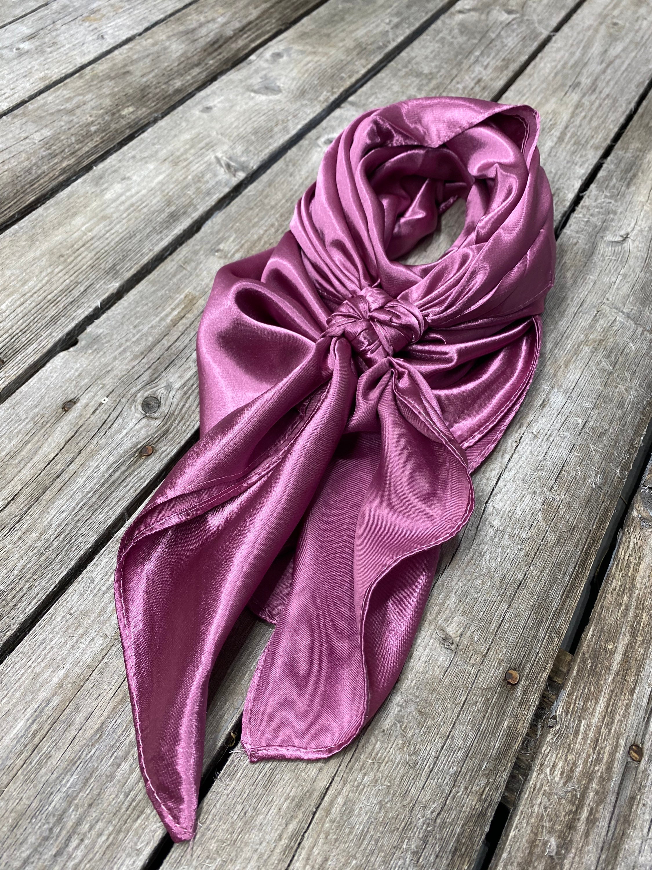 Creamy Pink Western Cowgirl Cowboy Wild Rag Punchy - Etsy