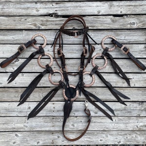 Ring Tack Set Headstall Breast Collar - Etsy