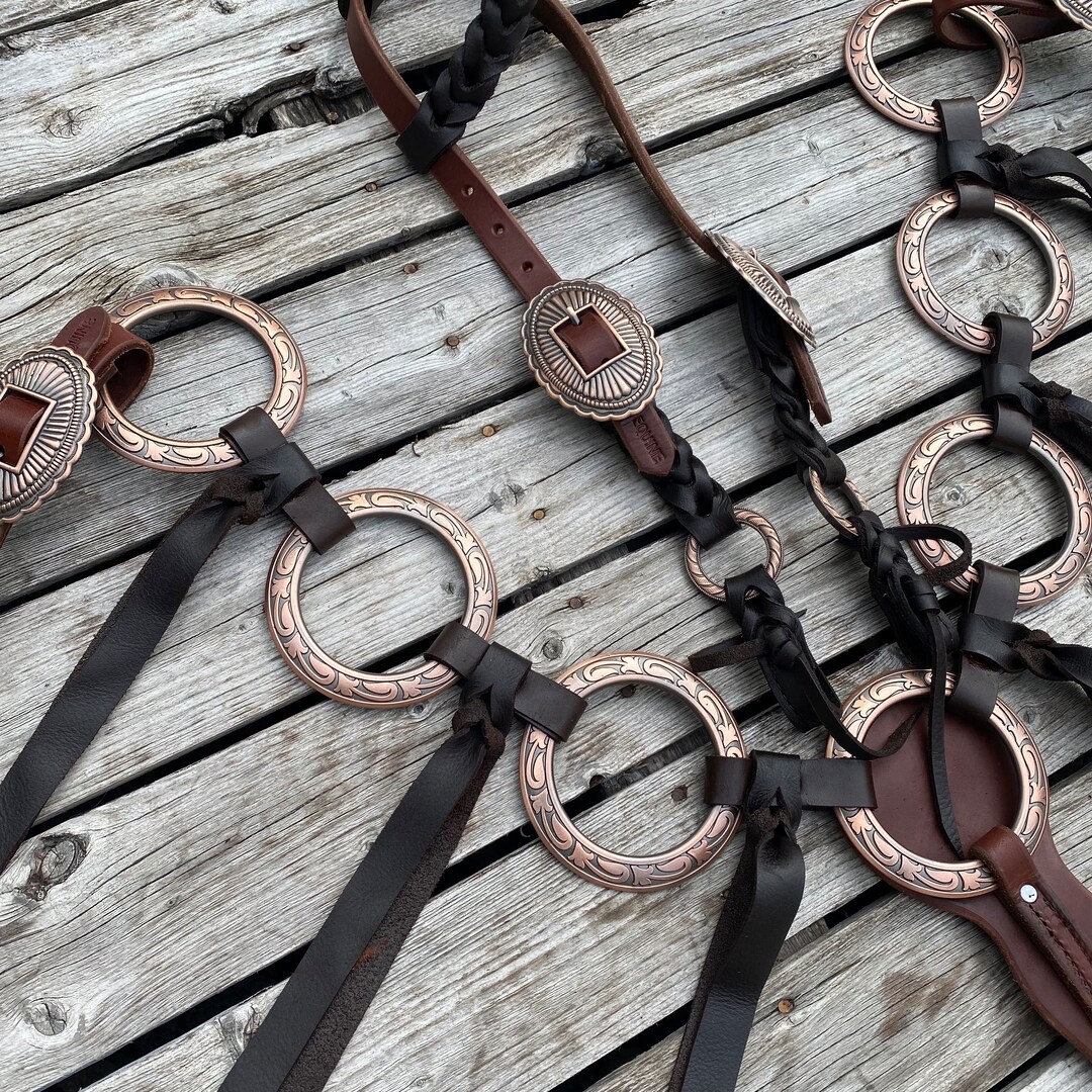 Ring Tack Set Headstall Breast Collar - Etsy