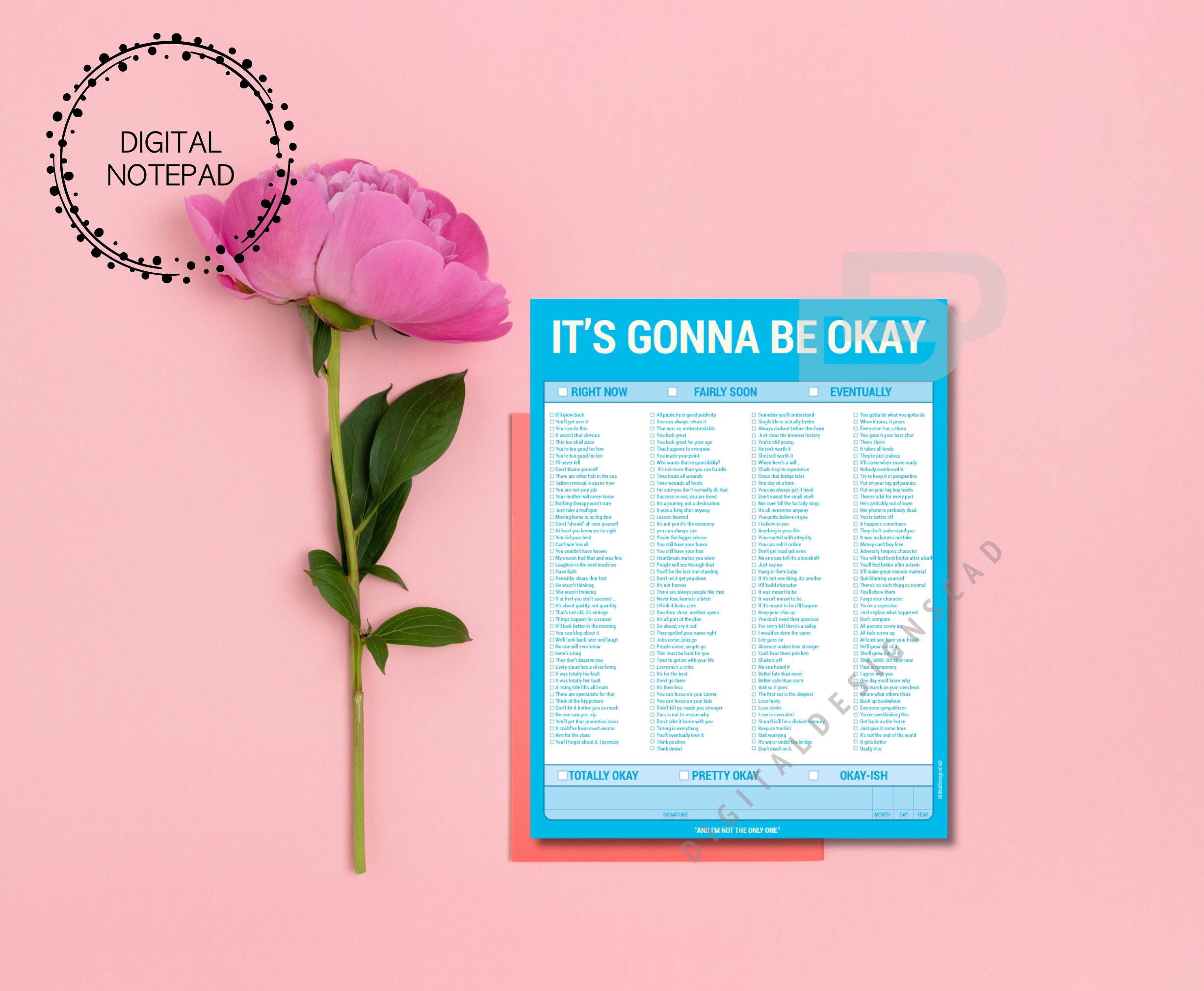 Digital Download Letter Size Note Pad things You Do That Piss Me off - Etsy