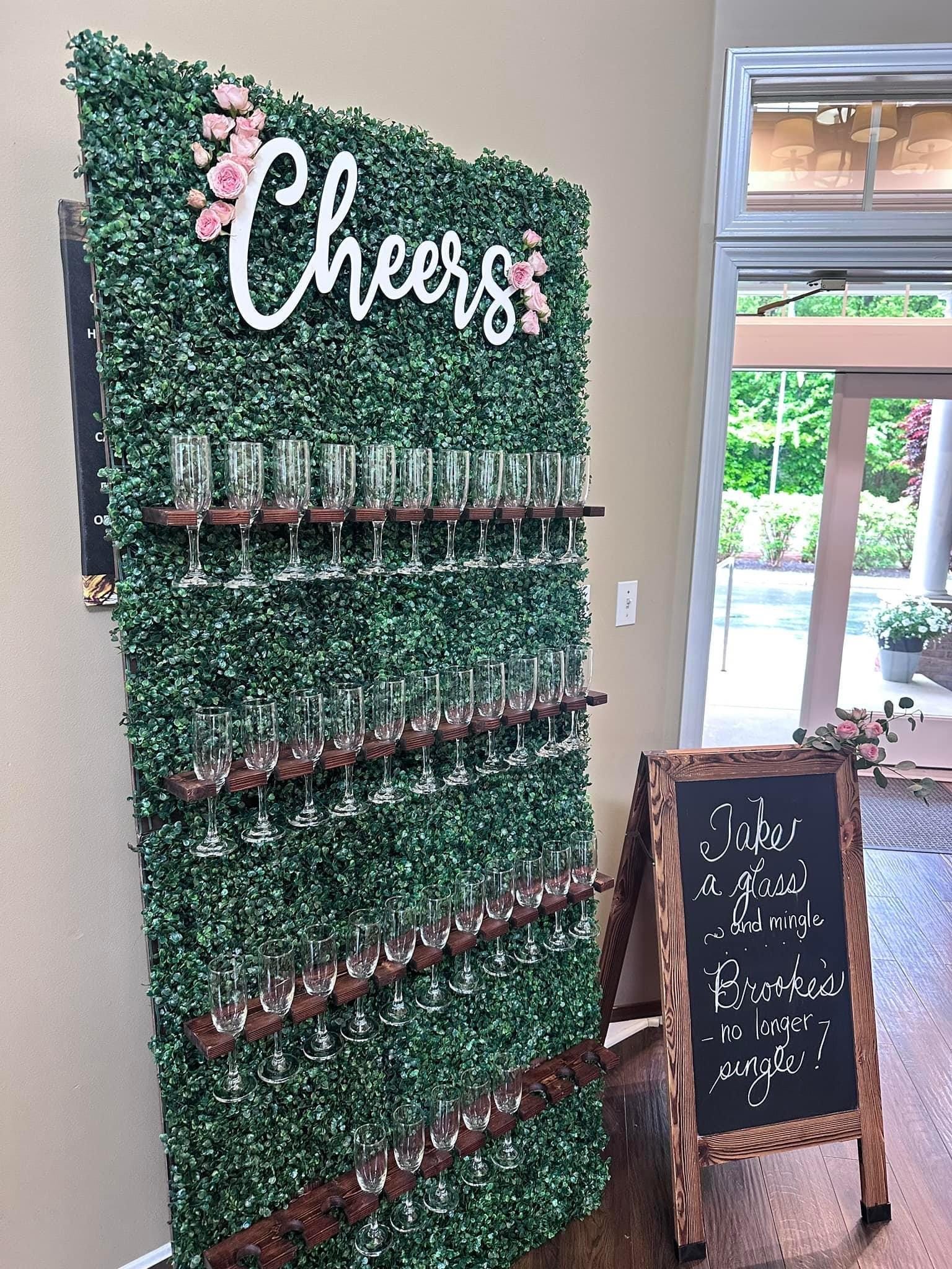 Champagne and Celebration Walls Available for Rent (or Sale Anywhere ...