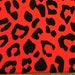 RED Leopard Pattern/upholstery/sofa/chair/cushion/pillow/tablecloth ...