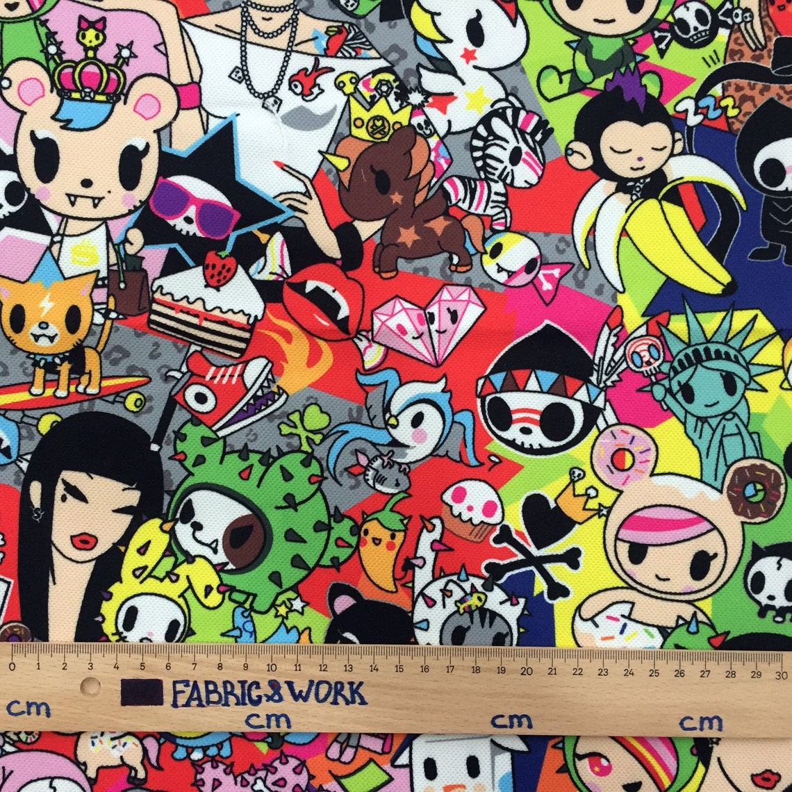 Tokidoki Cartoon Characters/pop | Etsy
