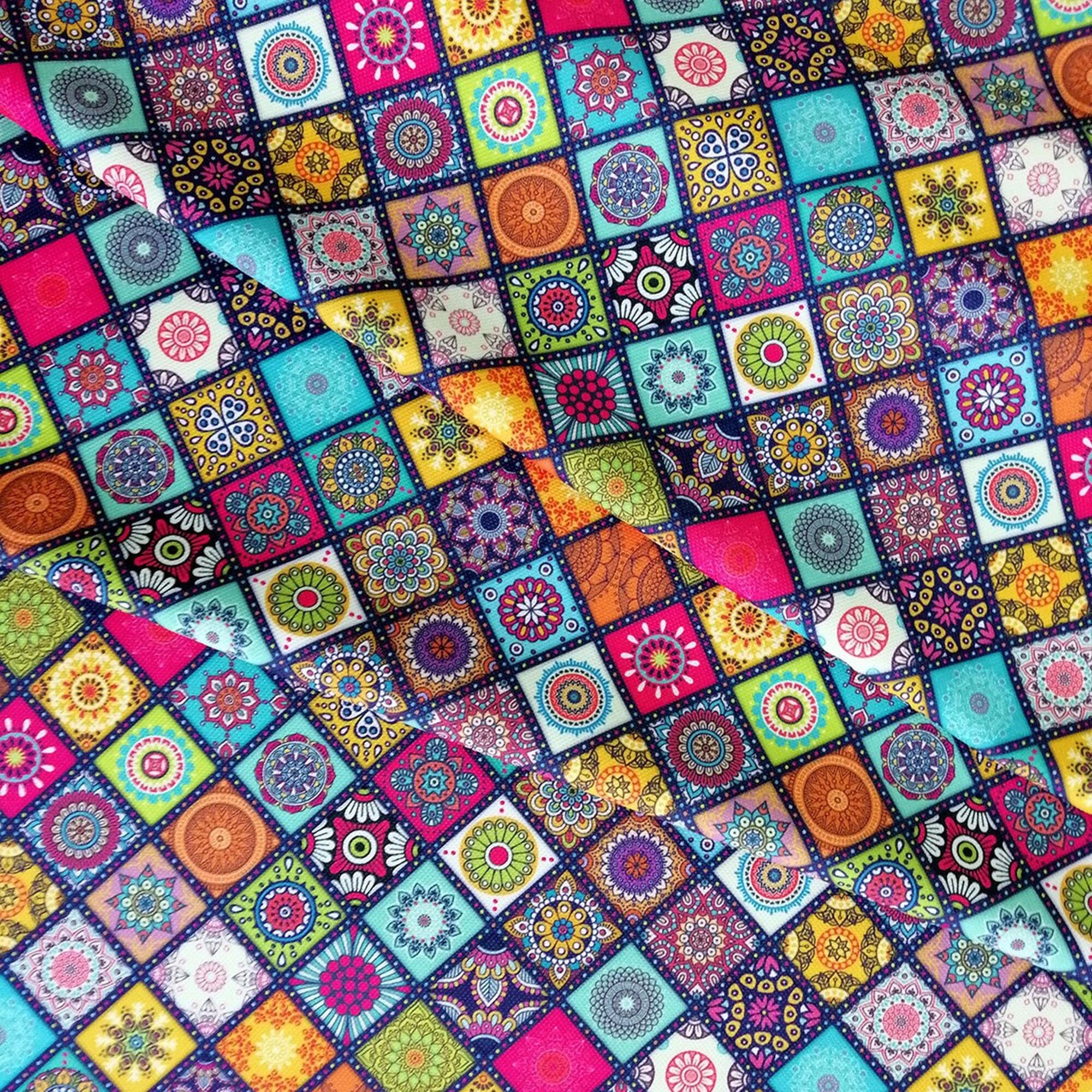 Cross Purple Square Tiles/ceramic Tiles/ Moroccan - Etsy