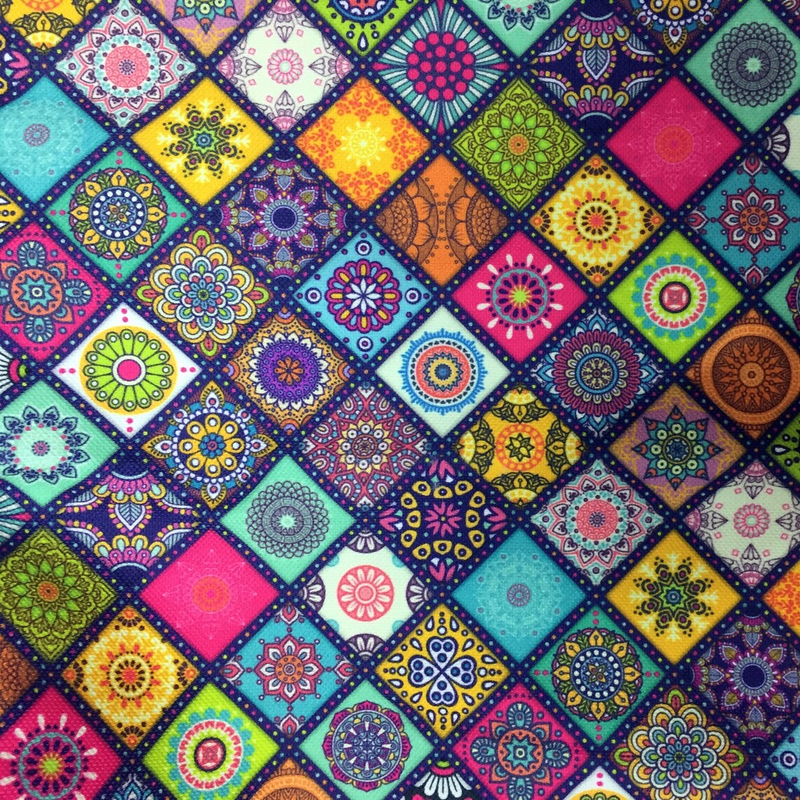 Cross Purple Square Tiles/ceramic Tiles/ Moroccan - Etsy