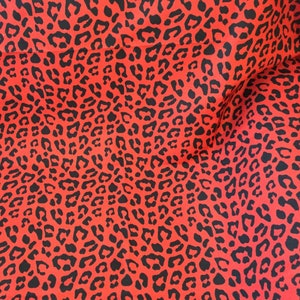 RED Leopard Pattern/upholstery/sofa/chair/cushion/pillow/tablecloth ...