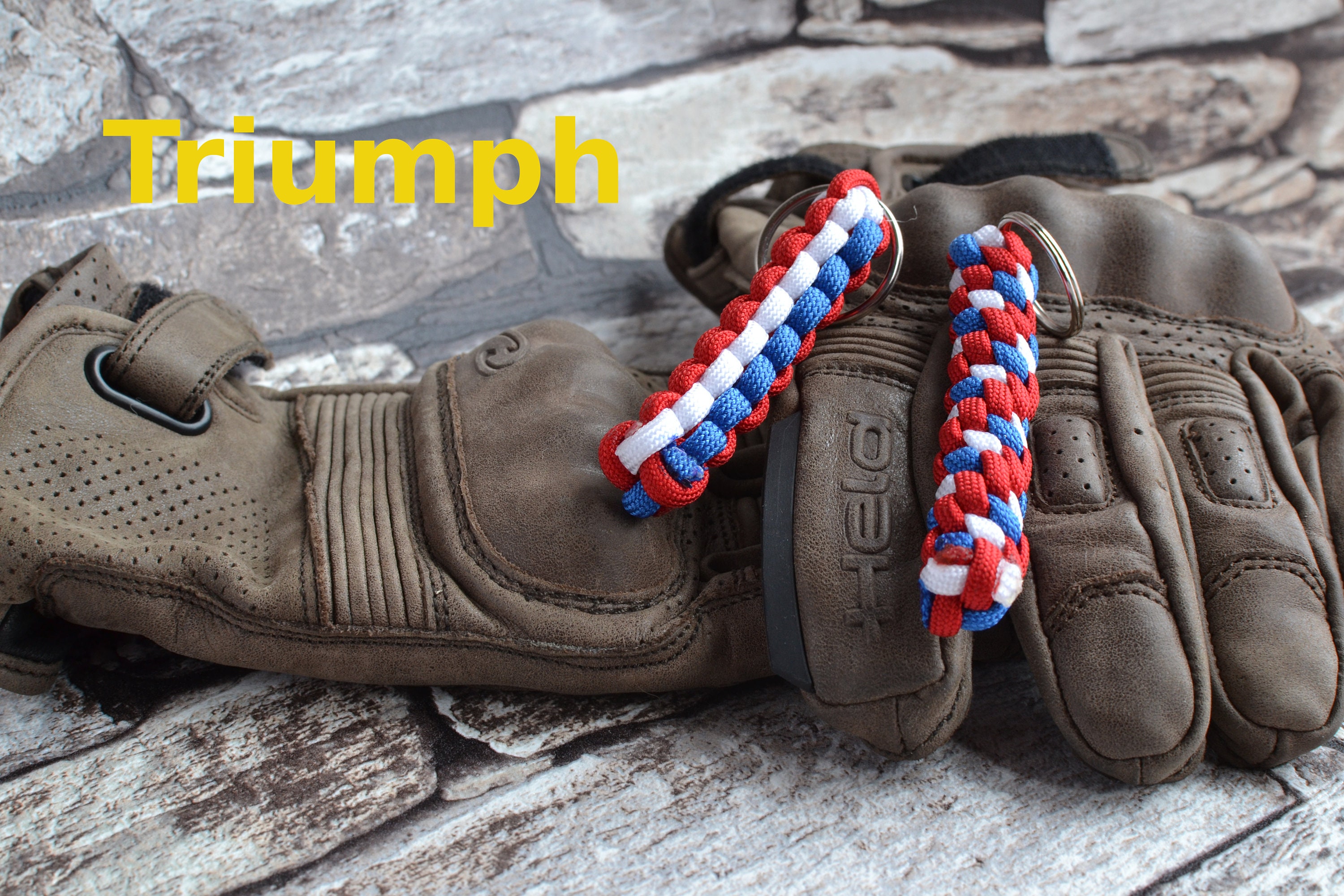 Paracord Motorcycle Keyrings Hand Made to Order Inc.bmw, Ducati,honda ...